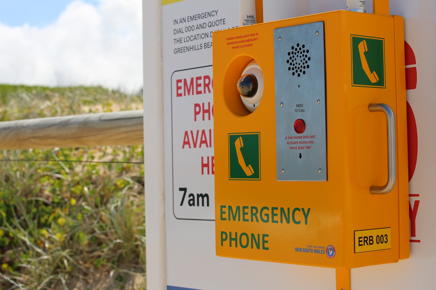 Emergency Rescue Beacon Activated - Surf Life Saving NSW