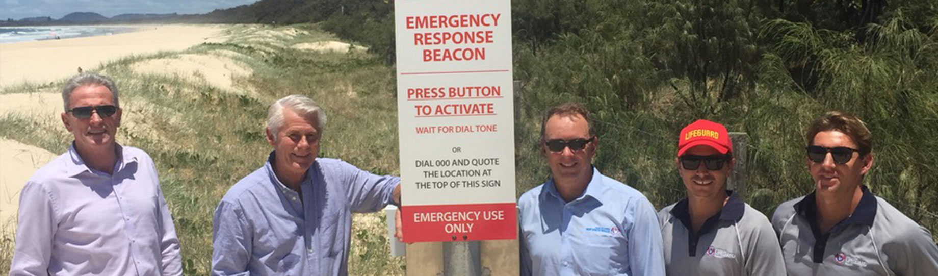 Fingal Emergency Response Beacon Launched - Surf Life Saving NSW