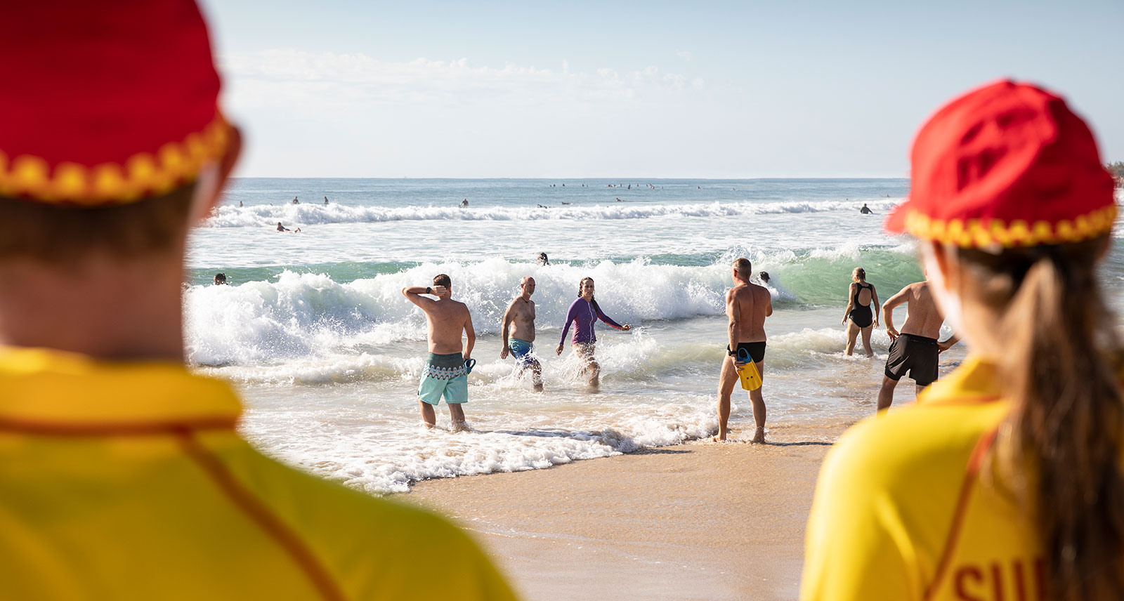 Lifesavers on Standby for Hazardous Surf and Wild Weather - Surf Life ...
