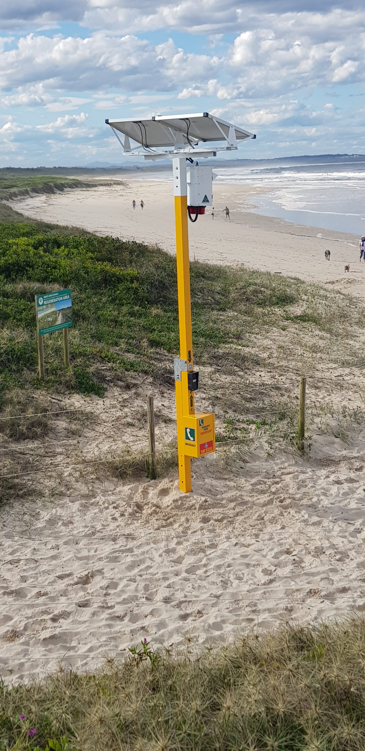 New Emergency Beacons For Lower North Coast - Surf Life Saving NSW
