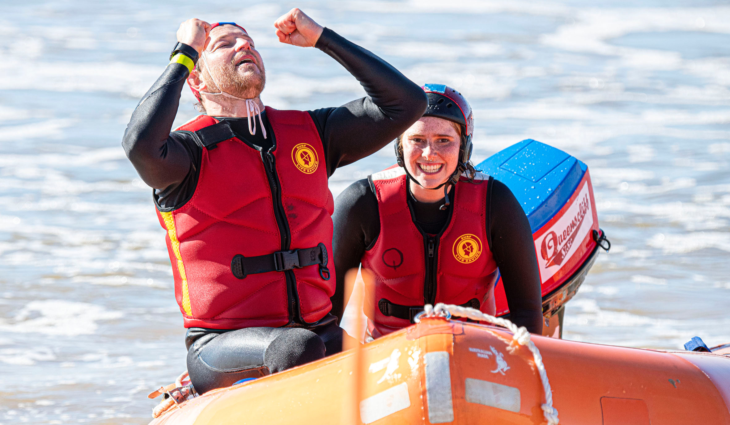 Inflatable Rescue Boats Hit the Water on South Coast - Surf Life Saving NSW