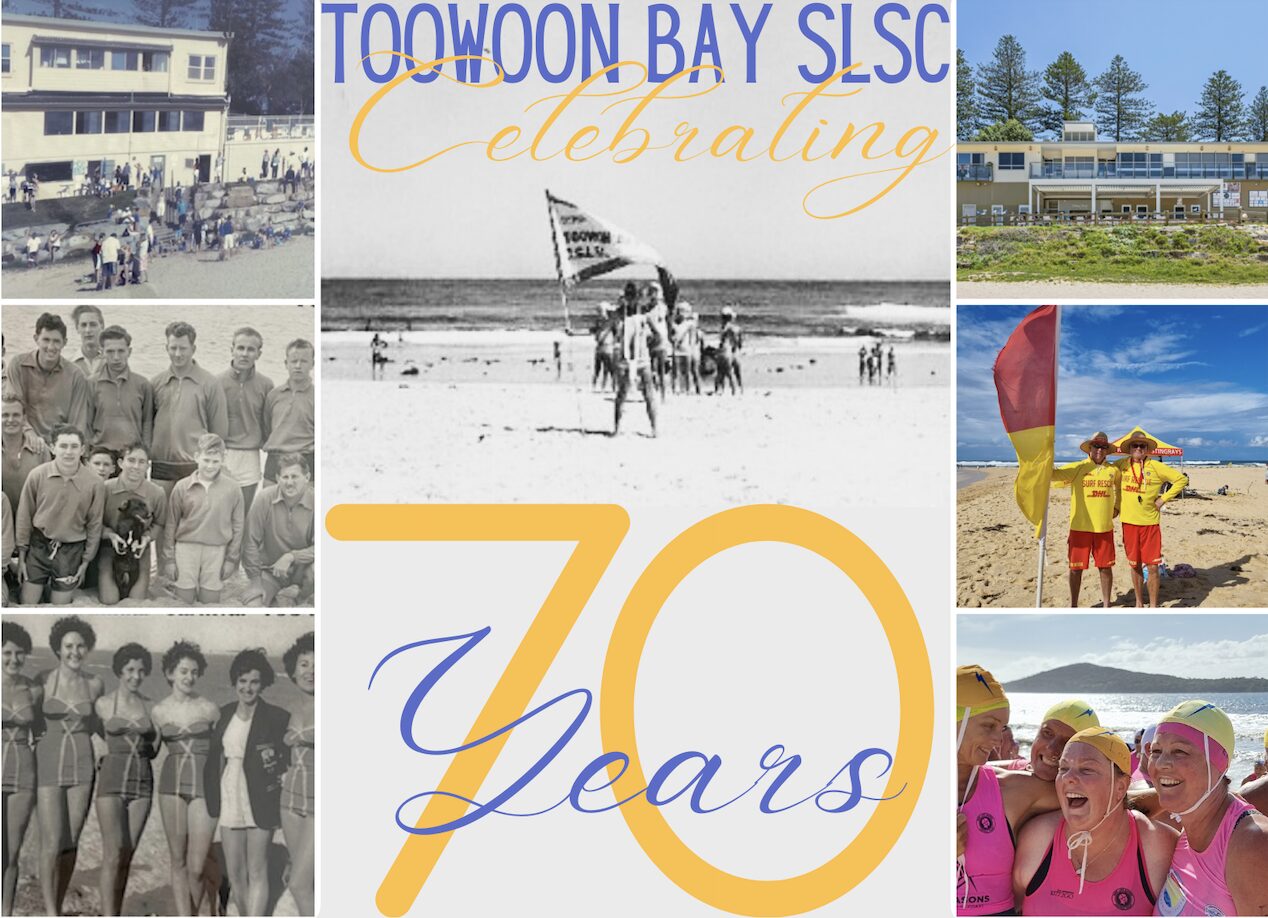 Toowoon Bay SLSC 70th Anniversary - Surf Life Saving NSW
